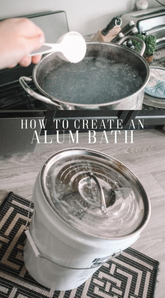 How to Create an Alum Mordant Bath - PRACTICAL & PRETTY