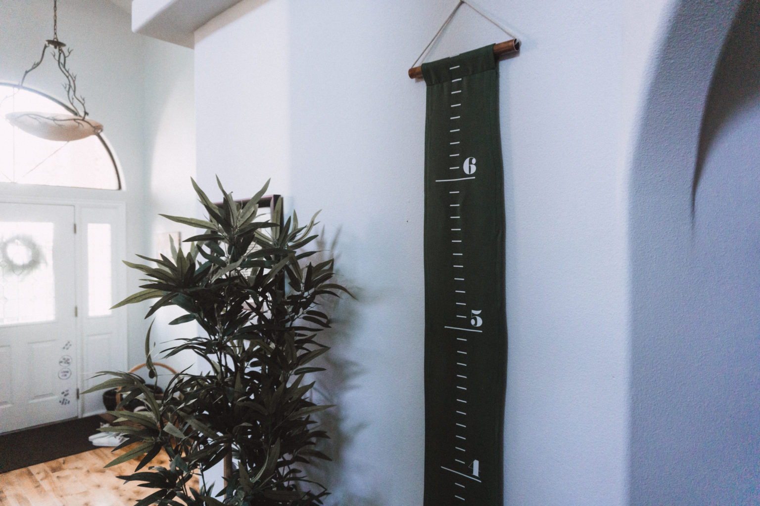 Fabric Growth Chart with Cricut Joy - PRACTICAL & PRETTY