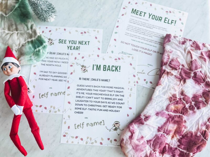 7+ Free Editable Elf on the Shelf Letters and Notes Template ...