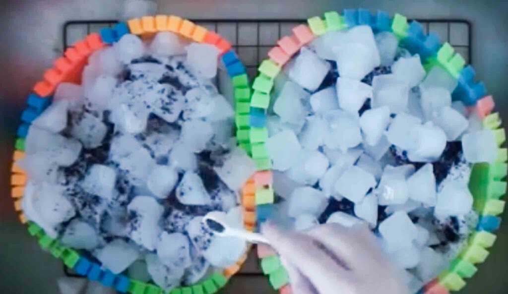 Dye on Top of Ice vs. Under Ice: Ice Dye Experiment Results - PRACTICAL ...