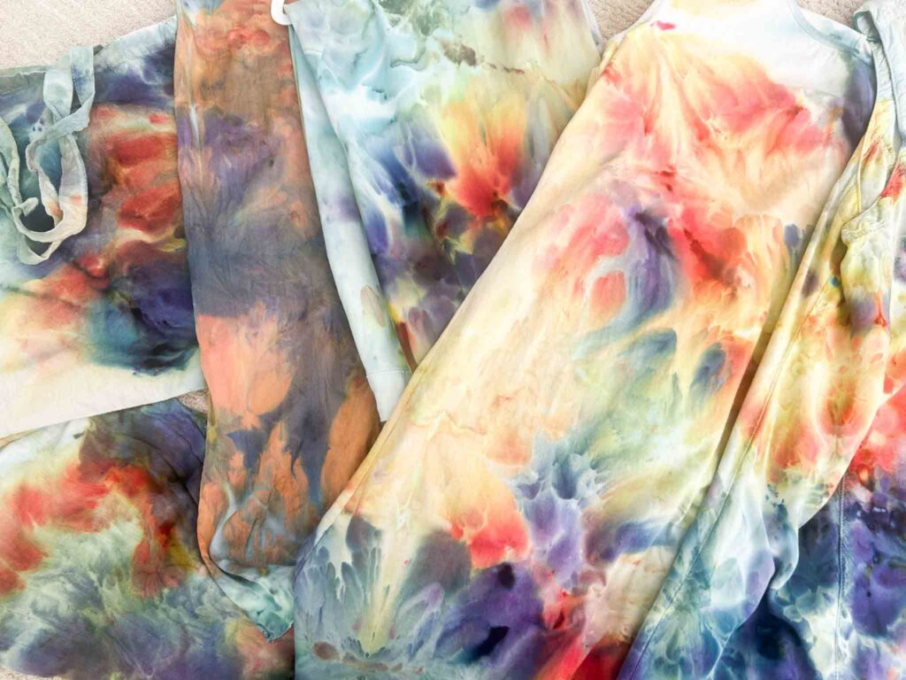 What Fabrics Can You Tie Dye? I Tested 6 to Find Out! - PRACTICAL & PRETTY